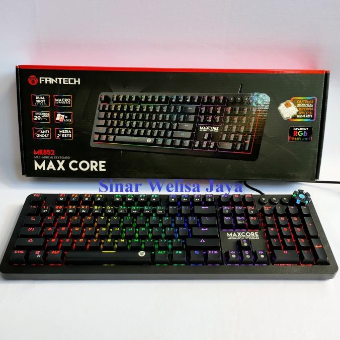Jual Fantech Max Core Mechanical Keyboard MK-852 | Shopee Indonesia