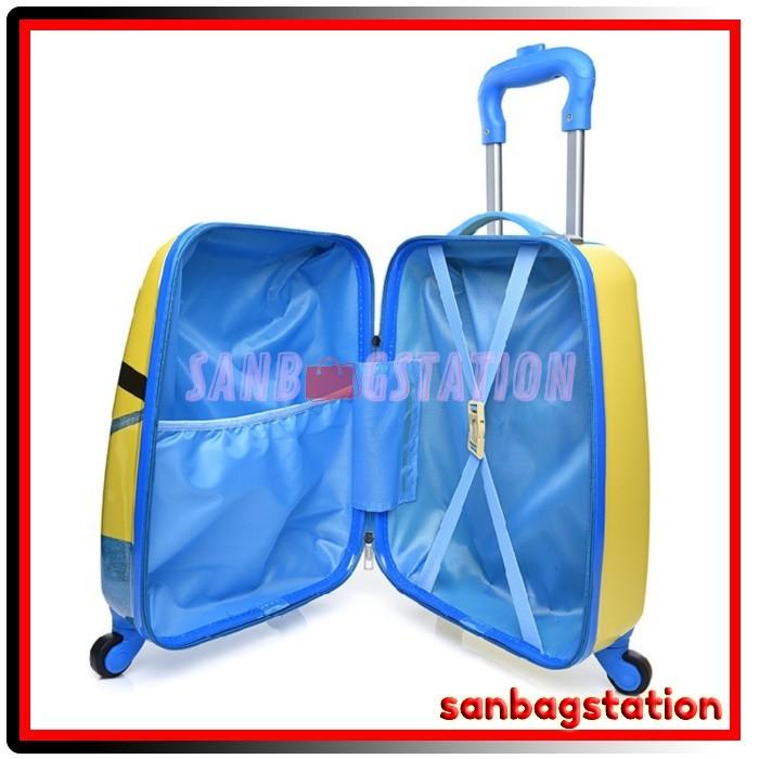 Jual KIDS TROLLEY LUGGAGE | KOPER BAGASI ANAK RODA 4 16IN INCI MOTIF ...