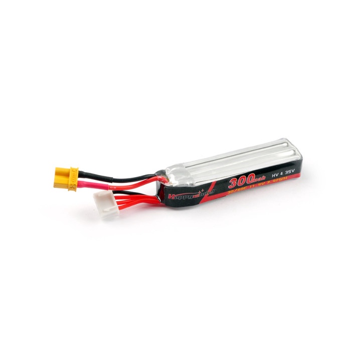 Jual Happymodel 3S 300mAh 11,4V HV 80C Lipo Battery for 3S Whoop Mobula7 HD | Shopee Indonesia