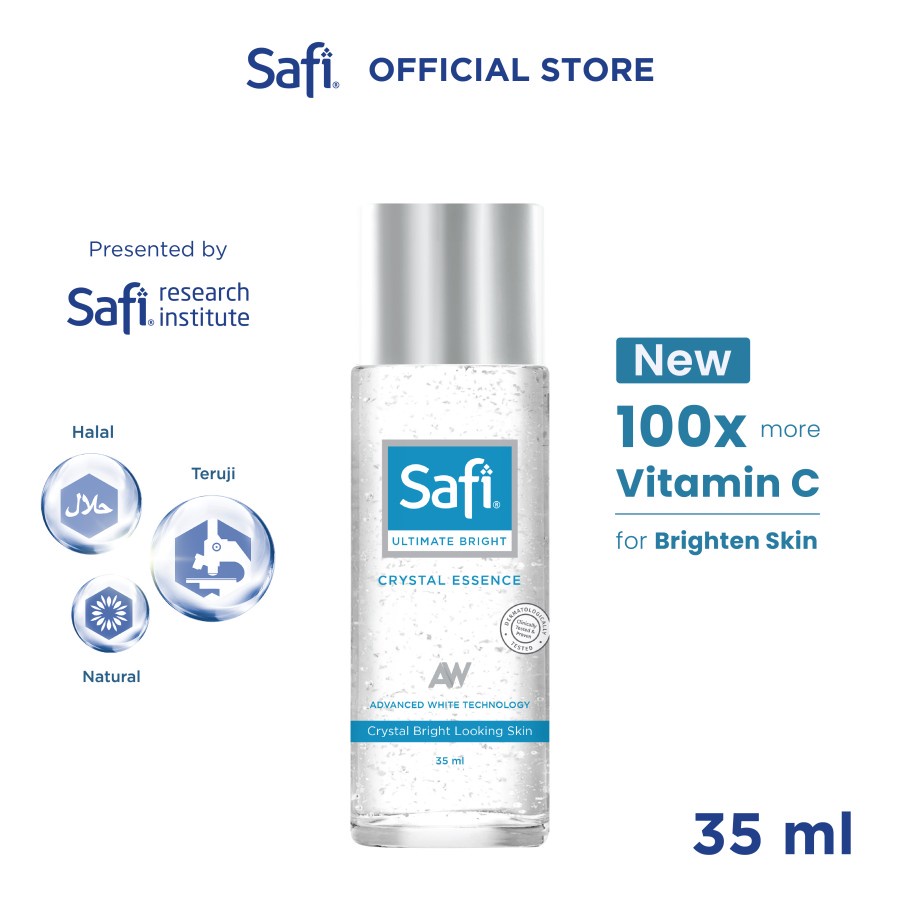 Jual Safi Ultimate Bright Essence Crystal 35Ml | Shopee Indonesia