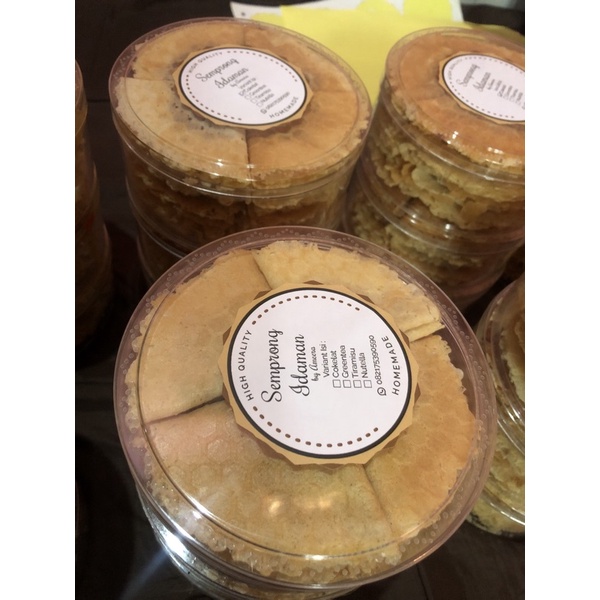 Jual Semprong isi/semprong cokelat/semprong greente/semprong tiramisu ...