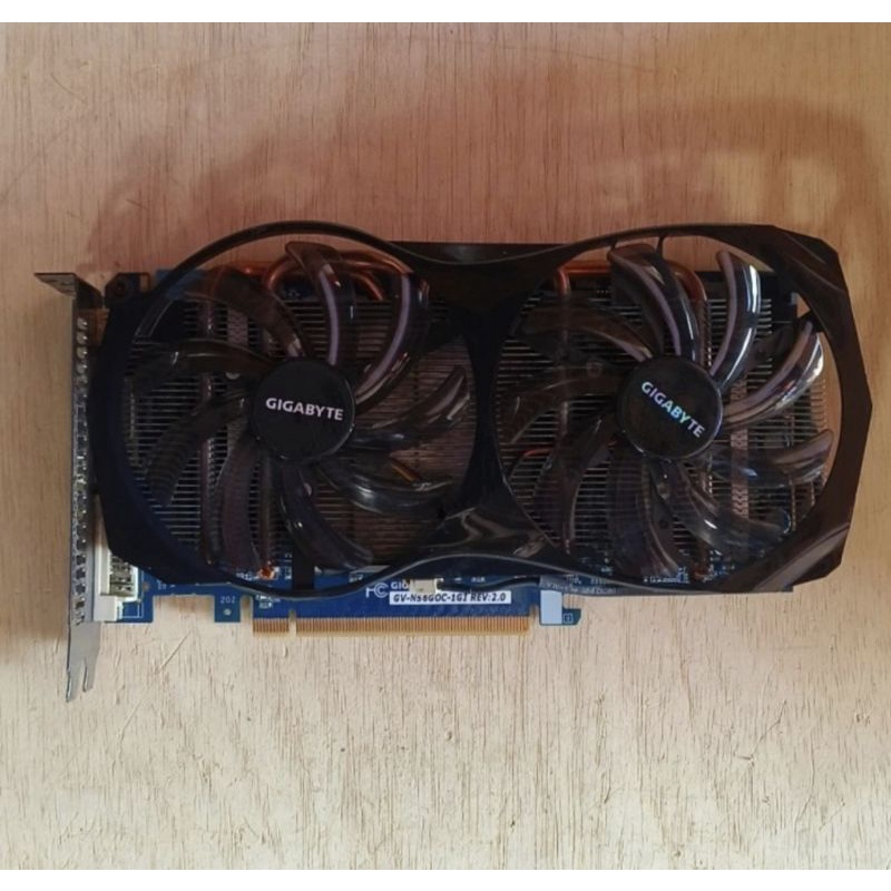Jual GIGABYTE NVIDIA GTX 560 1GB 256BIT DDR5 DUAL FAN | Shopee Indonesia