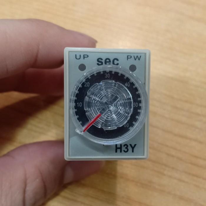 Jual Timer H3Y-4 (5S,30S,60S) 220Vac | Shopee Indonesia