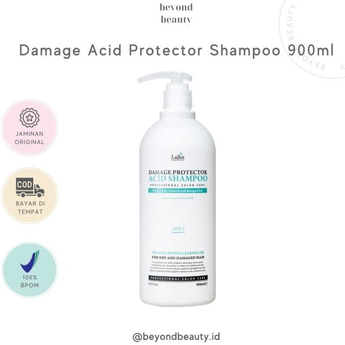 Jual LADOR damage protector acid shampoo 900ml | Shopee Indonesia