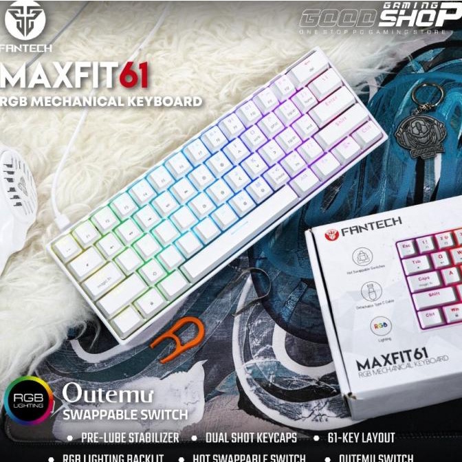 Jual FANTECH MAXFIT61 MK857, KEYBOARD 60% - Gaming Keyboard | Shopee ...