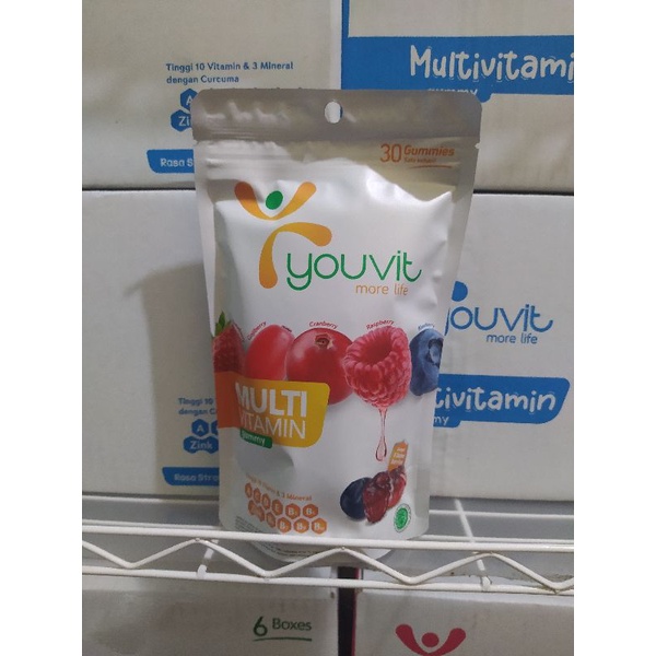 Jual Youvit Multivitamin Dewasa 30 Gummies | Shopee Indonesia