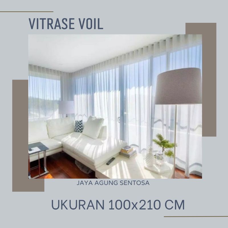 Jual VITRASE VOIL GORDEN - INNER VITRASE GORDEN JARING LEBAR 100 X ...