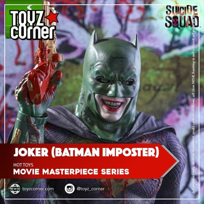 Jual SUNSHINE HOT TOYS MMS-384 / MMS384 SUICIDE SQUAD THE JOKER (BATMAN IMPOSTER) TERMURAH ...