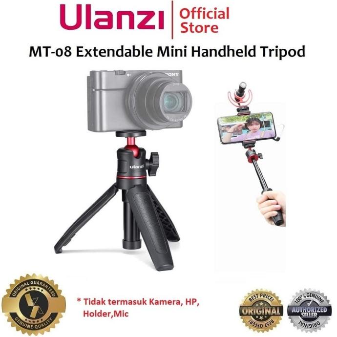 Jual ULANZI MT-08 Extendable Mini Tripod for Smartphone Camera etc ...
