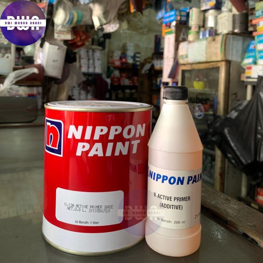 Jual Active Primer Base V 120 Nippon Paint + Hardener 1KG | Shopee Indonesia