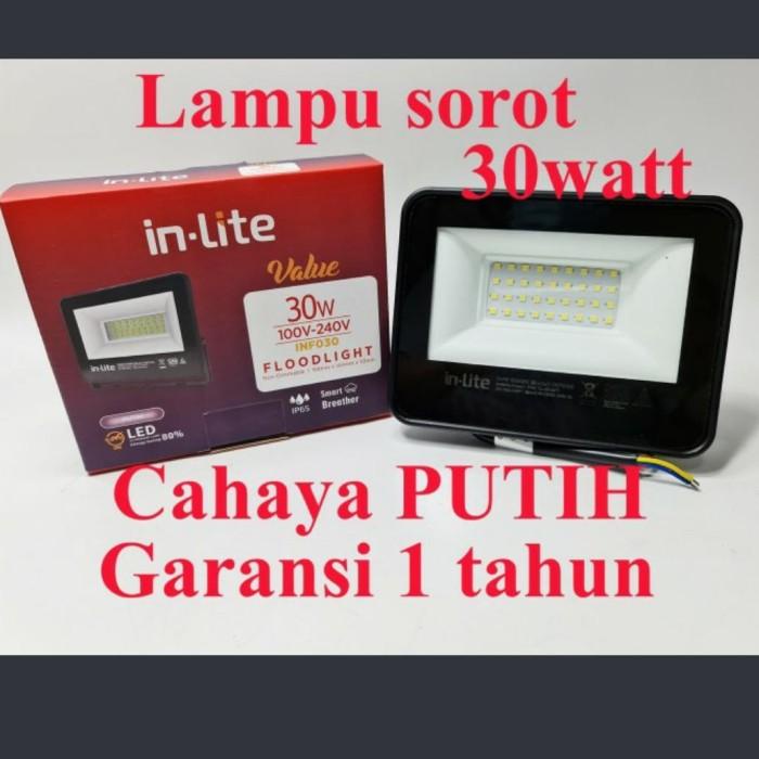 Jual Lampu Sorot Led 30W/ Kap Sorot Led 030 Value 30 Watt Inlite | Shopee Indonesia