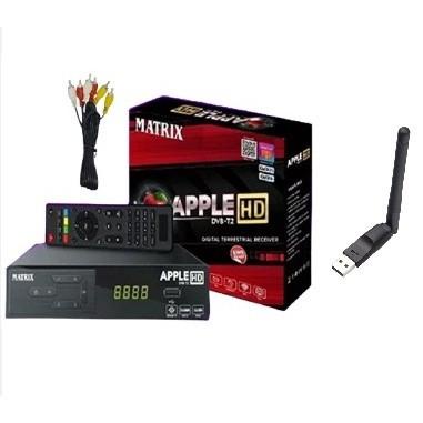 Jual Set Top Box - Matrix apple merah - lengkap dengan dongle | Shopee ...