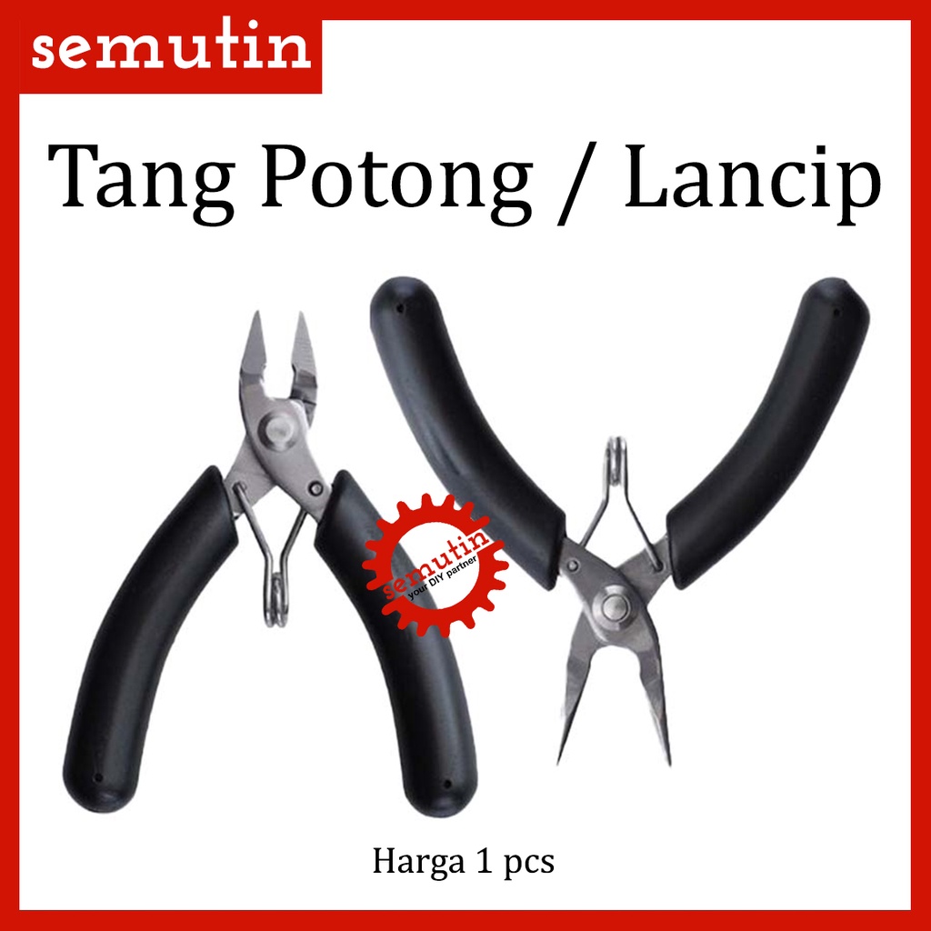 Jual Tang Potong / Lancip Panjang Kawat / Gunting Wire Cutter Coil ...