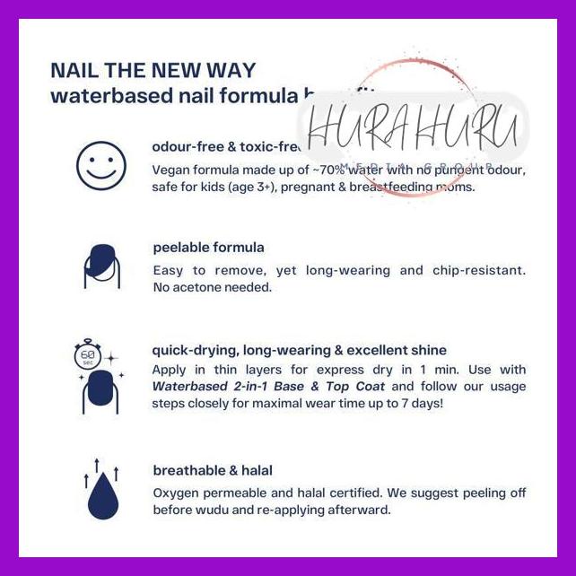 Jual Trope T1 Moon Dust Waterbased Nail Colour Murah Banget !! | Shopee ...