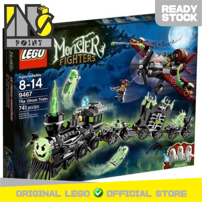 Jual LEGO 9467 - Monster Fighters - The Ghost Train | Shopee Indonesia