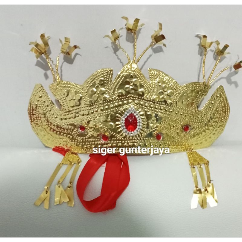Jual mahkota siger kecil adat Lampung/siger Lampung pesisir/siger ...