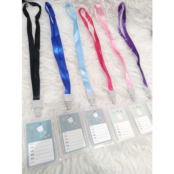 Jual Id Card Holder Name Tag Id Gantungan Id Card Tempat Kartu Id Card ...