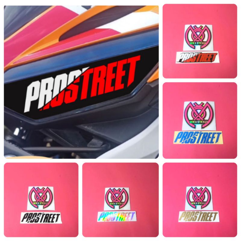 Jual STICKER PROSTREET STIKER PRO STREET CUTTING | Shopee Indonesia
