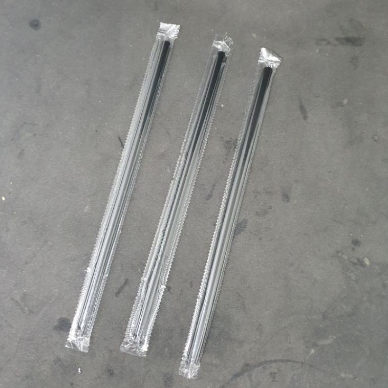 Jual [VIRAL !!] sedotan hitam runcing/lancip/higienis steril bungkus ...