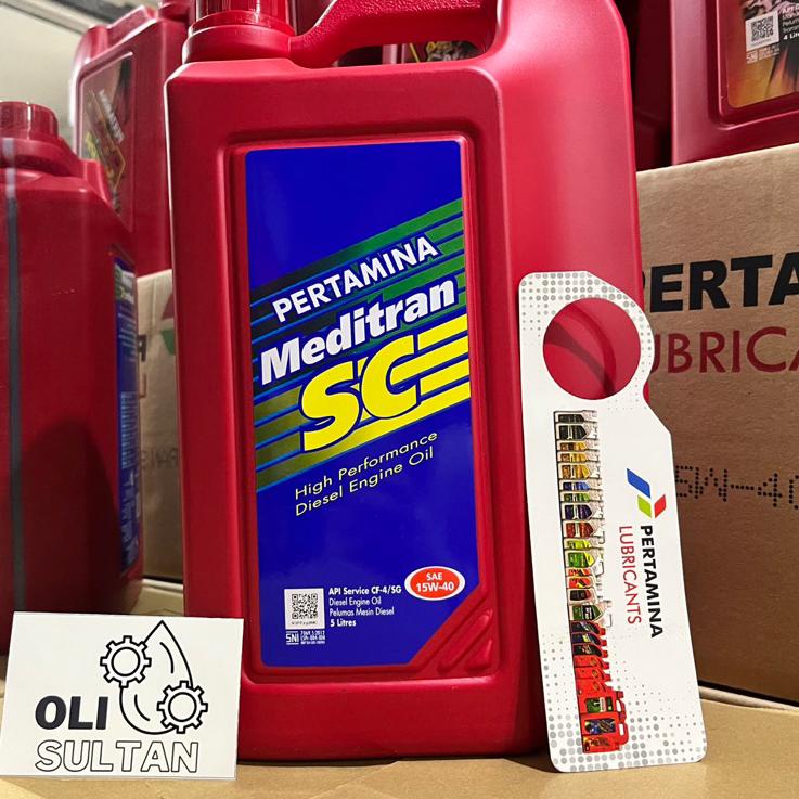 Jual Meriah PERTAMINA MEDITRAN SC SAE 15W-40 5L | ORIGINAL OLI MOBIL ...