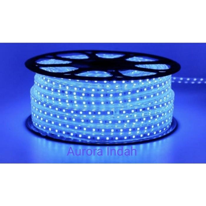 Jual Lampu Led Strip Selang 5050 Smd Ac 220V Meteran (100M Full+Soket ...