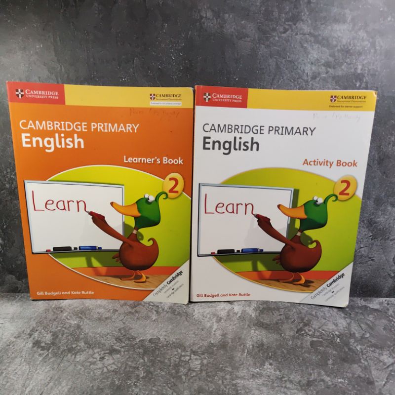 Jual Buku Cambridge Primary English 2, II, Learners Book, Activity Book ...