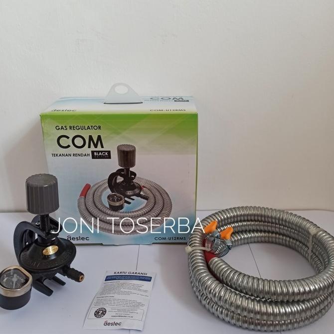 Jual ~^~^~^] Selang dan Regulator Kompor Gas LPG Tekanan Rendah Destec ...