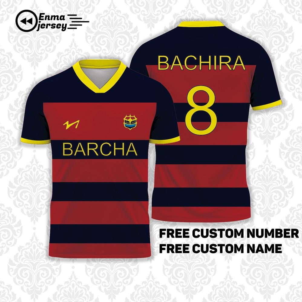 Jual Jersey Anime BlueLock FC Barcha Team - Bachira nomor 8 (free ...