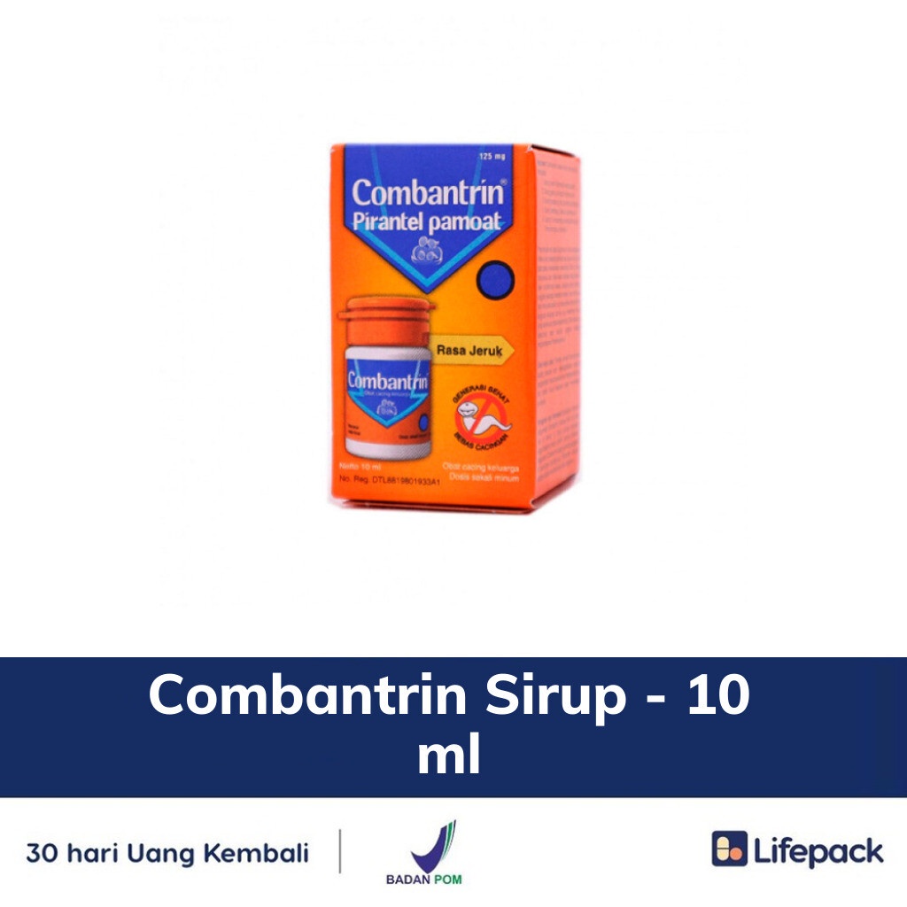 Jual Combantrin Sirup - 10 ml - LIFEPACK | Shopee Indonesia