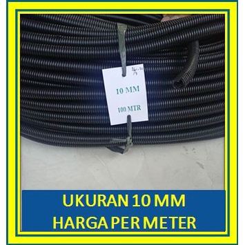 Jual Bungkus kabel spiral 10 mm belah / pembungkus kabel mobil ...