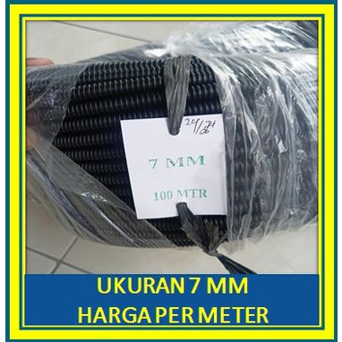 Jual Pembungkus kabel mobil spiral 7mm / bungkus spiral kabel mobil ...