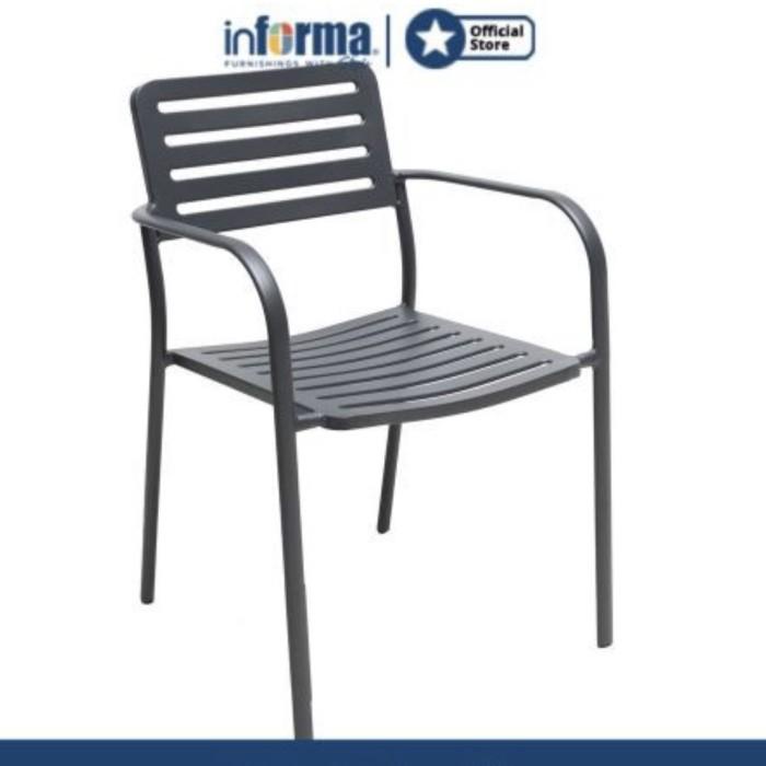 Jual Terlaris Informa Kursi Outdoor Full Besi + Powder Coating, Di ...