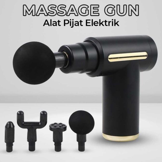 Jual LEHIKO Alat Pijat Elektrik Pundak Punggung Tangan Massage Gun ...