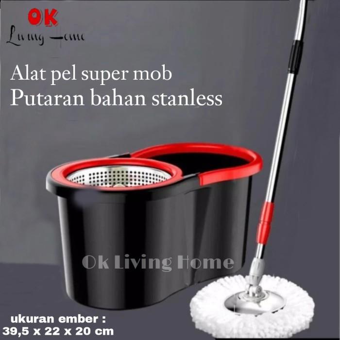 Jual Pelan Alat Pel Lantai,Alat Pel Lantai Super Mob | Shopee Indonesia