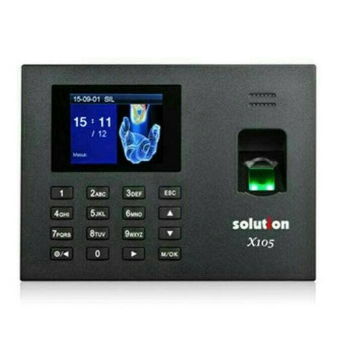 Jual Mesin Absensi / Fingerprint / Solution X105 Terbaik | Shopee Indonesia