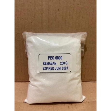 Jual PEG 6000 kemasan 250 g | Shopee Indonesia