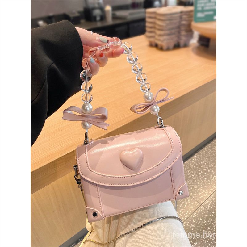 Jual Tas merah muda wanita 2023 tas wanita musim panas baru tas wanita ...