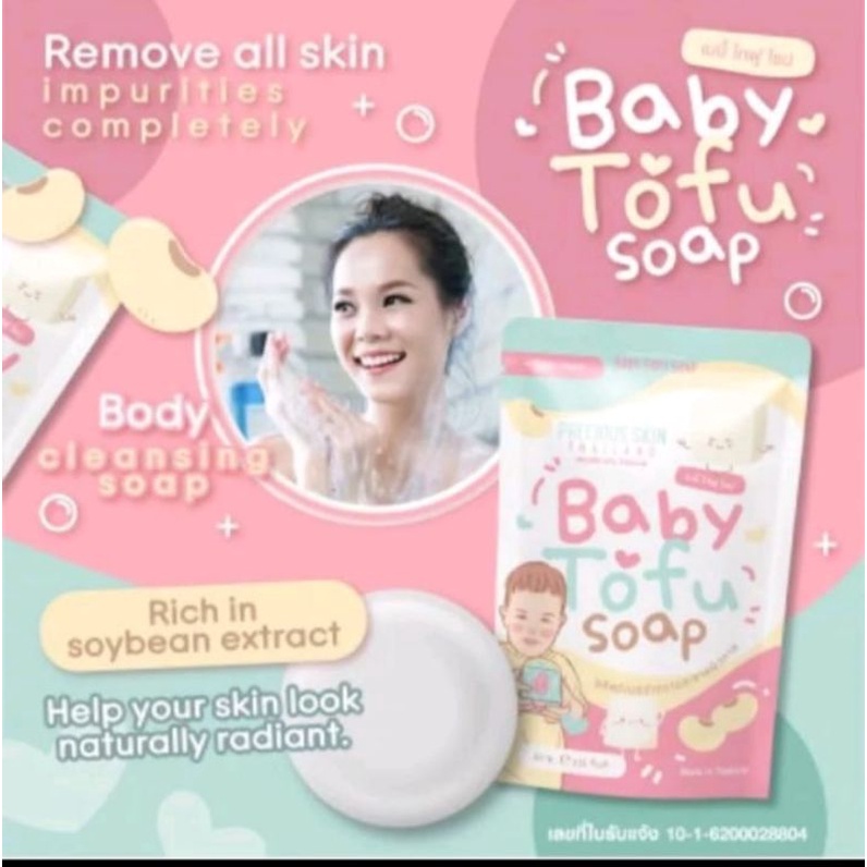 Jual TOFU BABY face and body SOAP ORIGINAL HANDMADE BY PRECIOUS SKIN l ...
