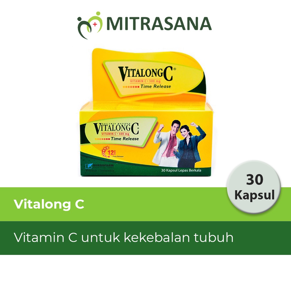 Jual Vitalong C 30 Kapsul - Vitamin C | Shopee Indonesia