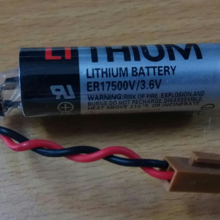Jual Battery baterai batere lithium plc ER17500V ER 17500V 3.6V DC ...