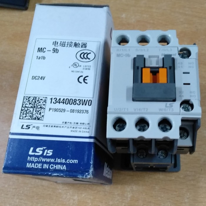 Jual Contactor Kontaktor Mc 9b Mc9b Gmc 9 24v Dc Dc24v 24vdc Ls