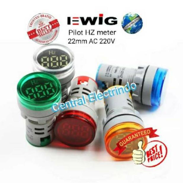 Jual PILOT LAMP LED WITH HZ INDICATOR 22MM 220VAC EWIG. | Shopee Indonesia