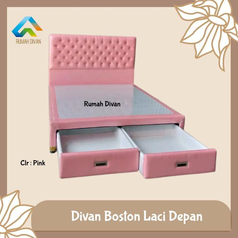 Jual DIVAN DIPAN TEMPAT TIDUR ALAS KASUR SPRINGBED PLUS 2 LACI DEPAN ...