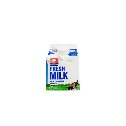 Jual Diamond Fresh Milk Plain 350ml | Shopee Indonesia