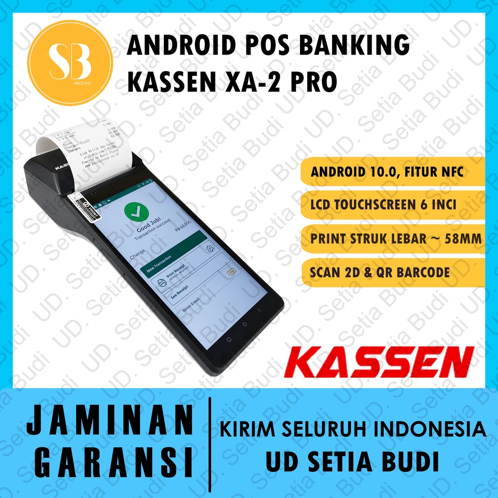 Jual Android POS Mobile Payment Kassen AX-02 Pro Thermal Printer Kasir | Shopee Indonesia