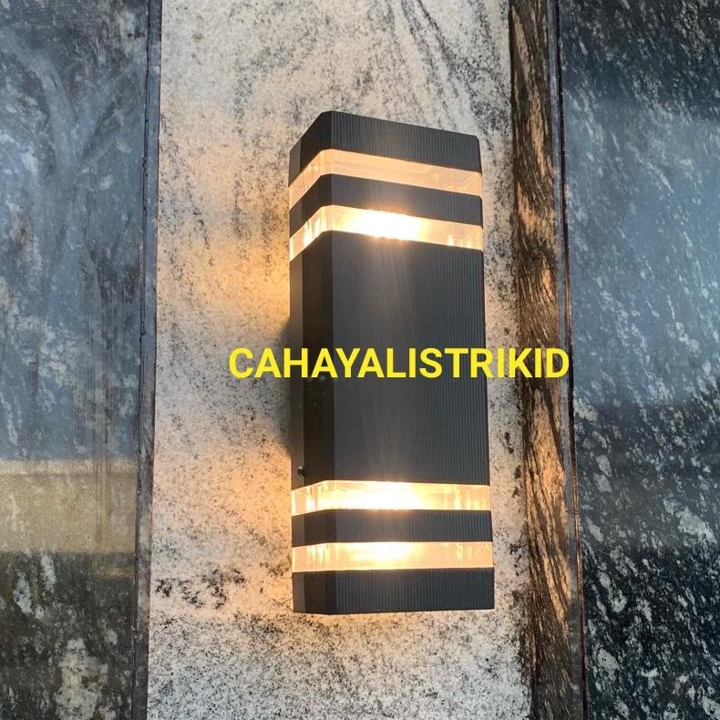Jual LAMPU DINDING / LAMPU PILAR / WALL LAMP KOTAKLED OUTDOOR MINIMALIS ...