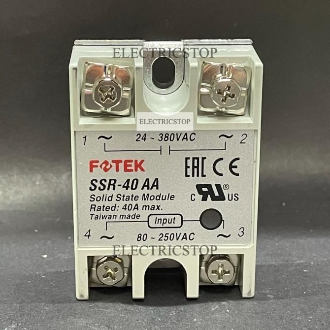 Jual FOTEK SSR-40AA 100% ORIGINAL TAIWAN SSR40AA SSR 40 AA | Shopee Indonesia
