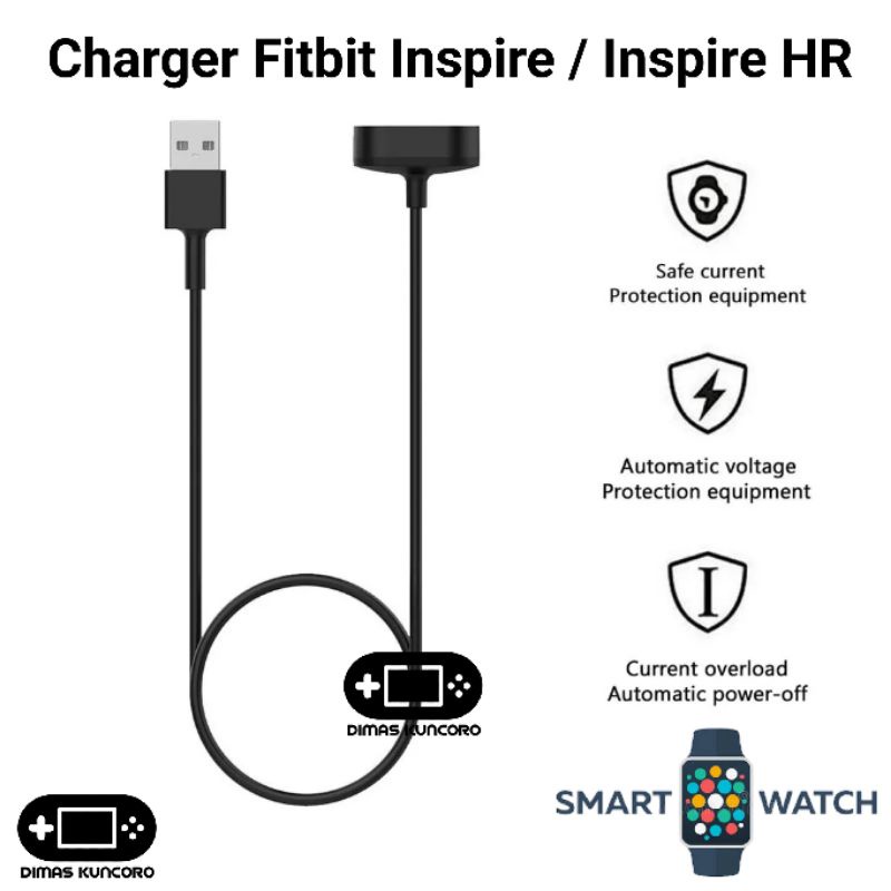 Jual Charger Fitbit Inspire / Inspire HR charging kabel usb dock cas ...