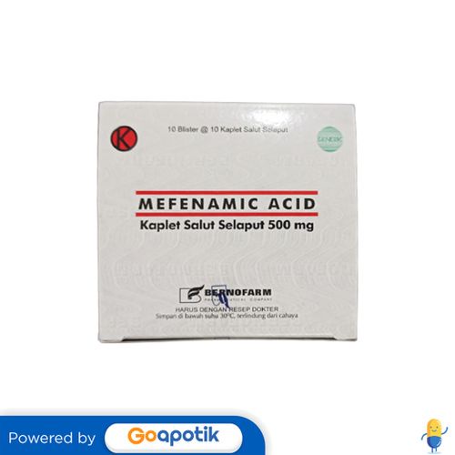Jual MEFENAMIC ACID BERNOFARM 500 MG BOX 100 KAPLET | Shopee Indonesia