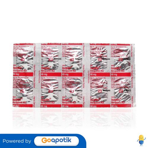 Jual ISOPTIN 80 MG STRIP 10 TABLET | Shopee Indonesia